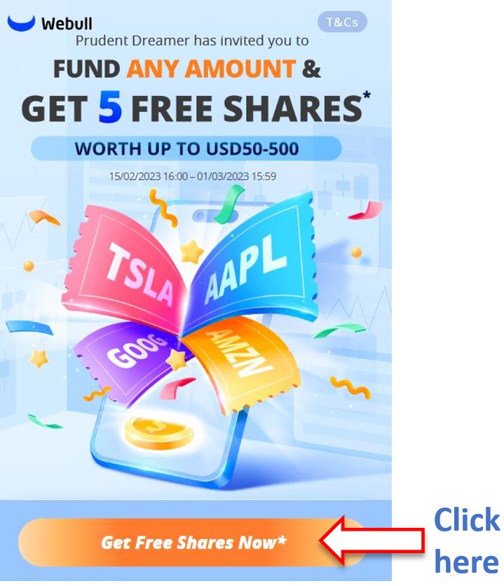 Webull Promotion: Fund ANY Amount and Get 5 Shares Worth Between USD50 ...